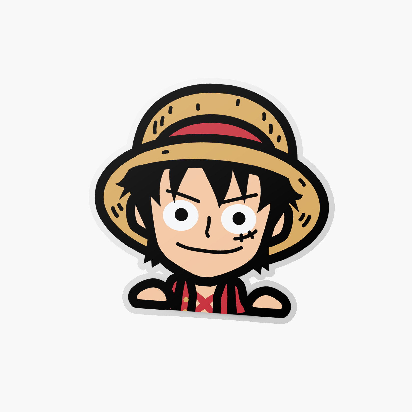 Straw—Sticker—Clear